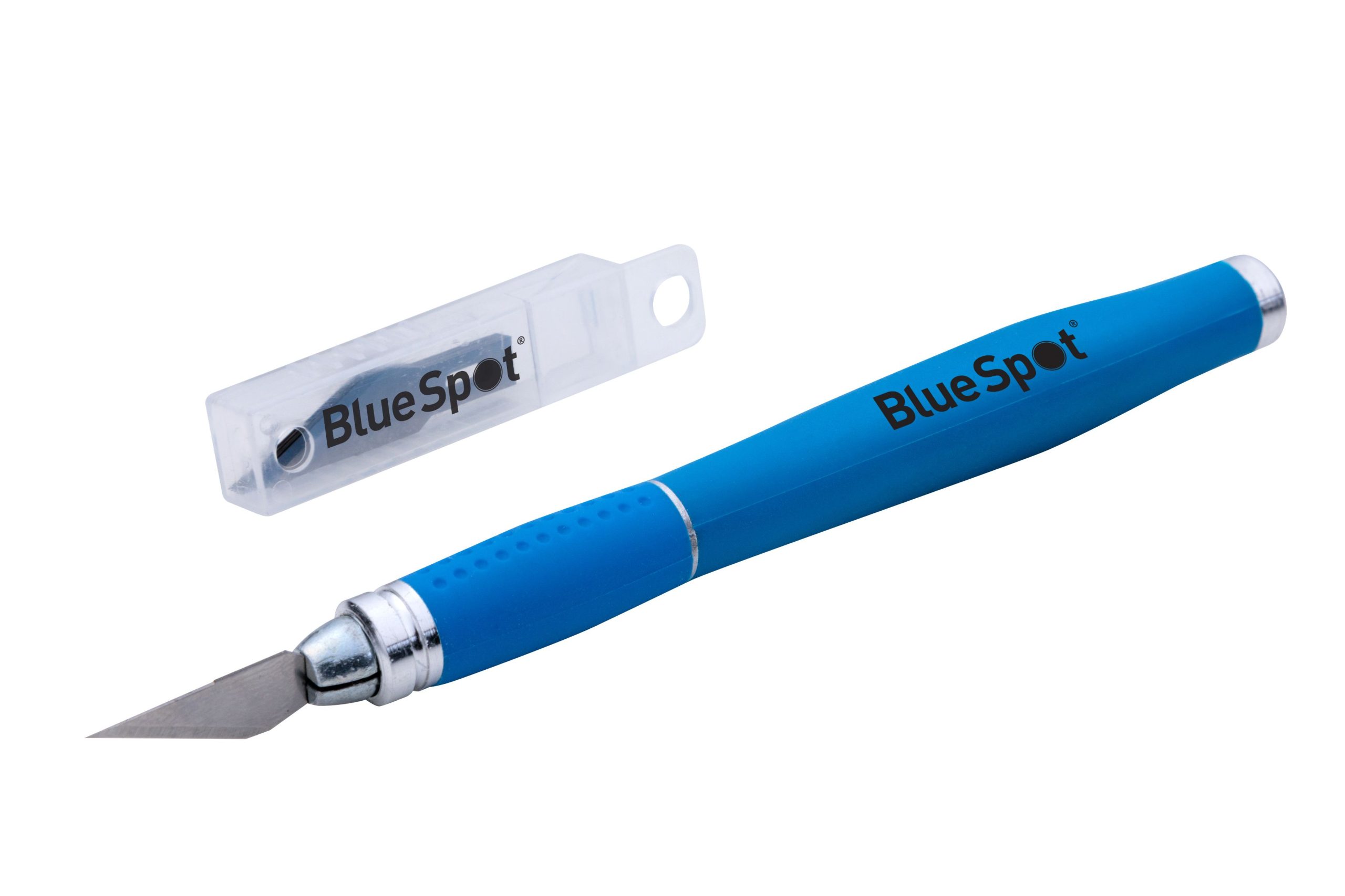 BlueSpot Soft Grip Precision Craft Knife & Blades... | Yandles