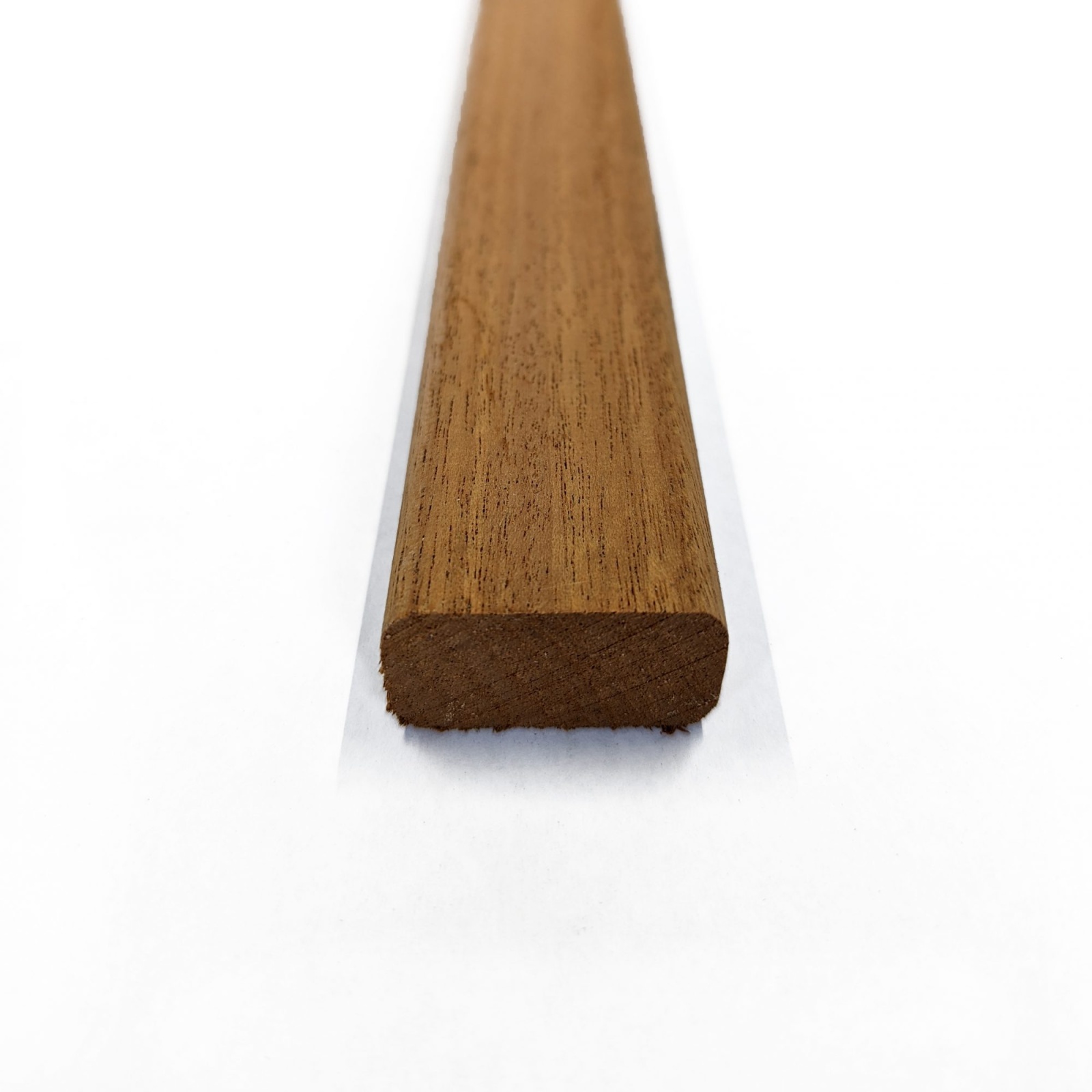 Sapele Bench Slats with a Roundover Profile | Yandles