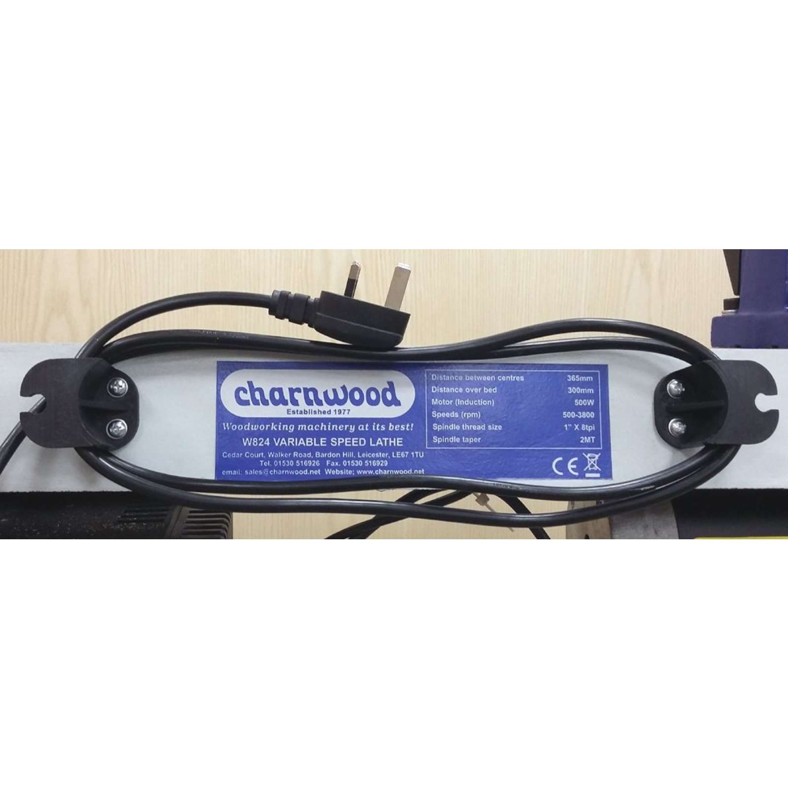 Charnwood Mini Woodturning Lathe W824 | Yandles