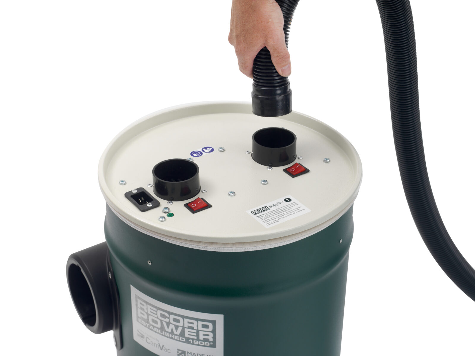Record Power Core - Duo 55 Dust Extractor - Powered by... | Yandles
