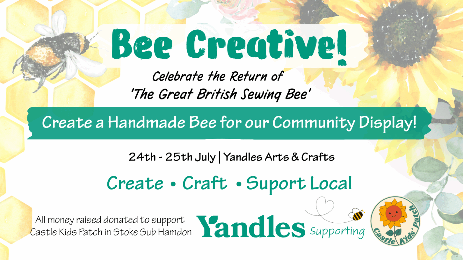 Bee Creative Community Event | Yandles