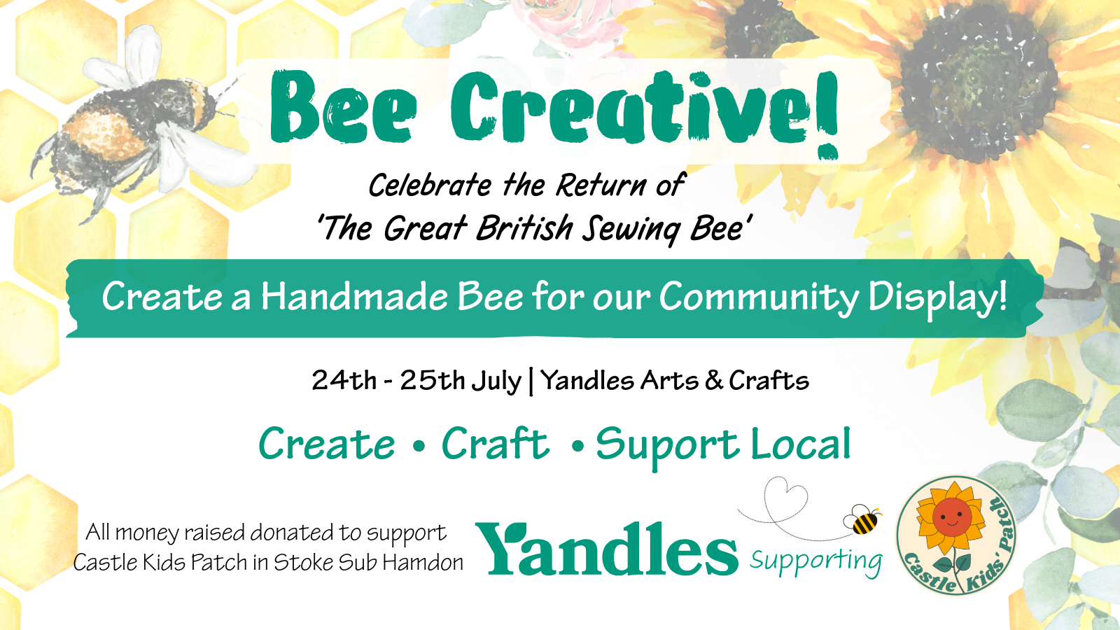 Bee Creative Community Event | Yandles